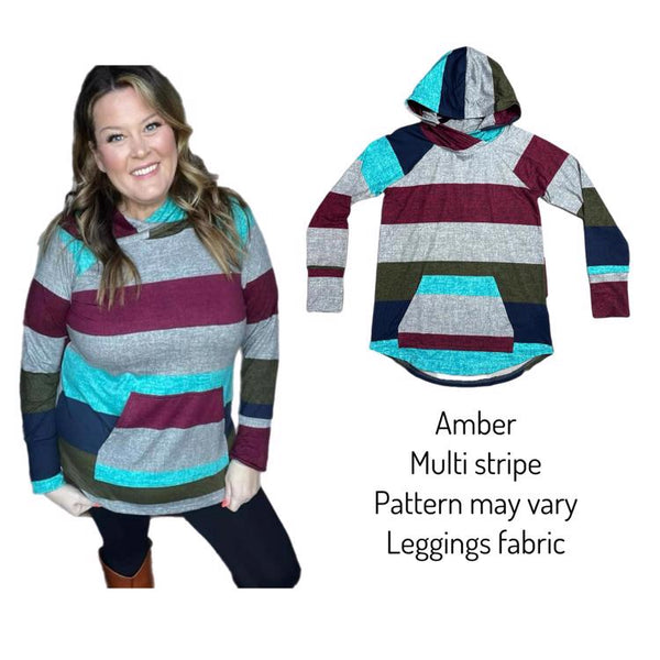 Amber Hoodie Stripes – LulaRoe Leslye and Kim